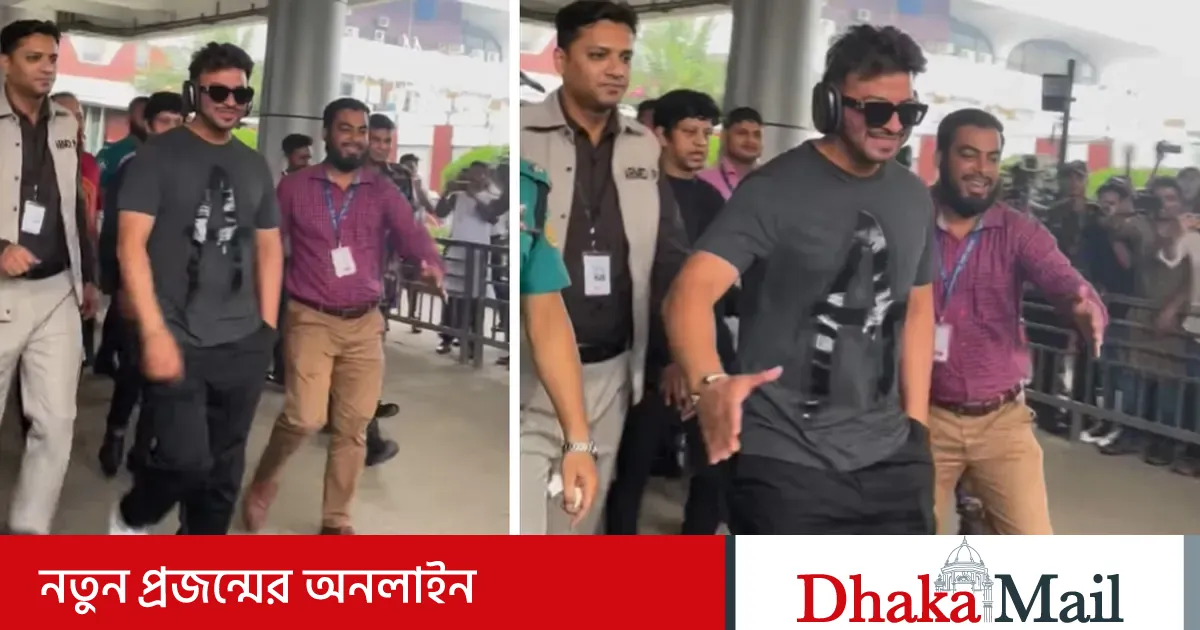 সুখবর অপেক্ষা করছে, বললেন শাকিব খান