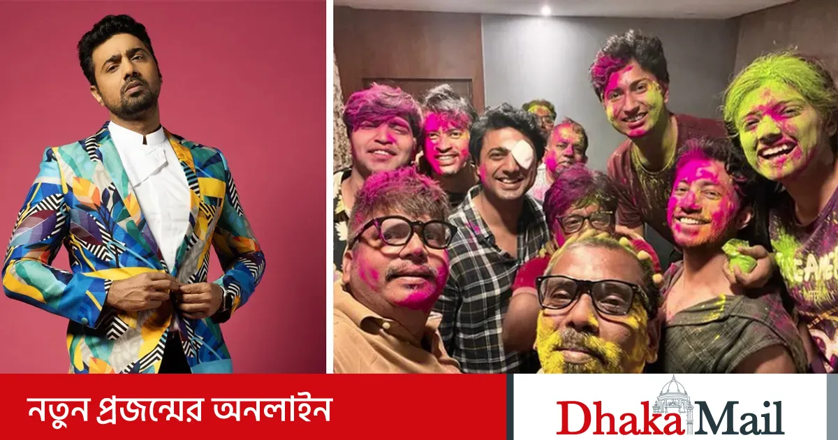 চোখে ব্যান্ডেজ, কী হয়েছে দেবের?