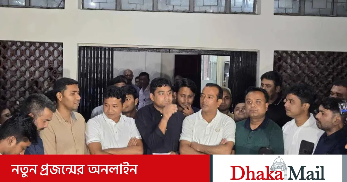 শিবিরের বিরুদ্ধে গুপ্ত রাজনীতির অভিযোগ তুলে যা বললেন ছাত্রদল সভাপতি